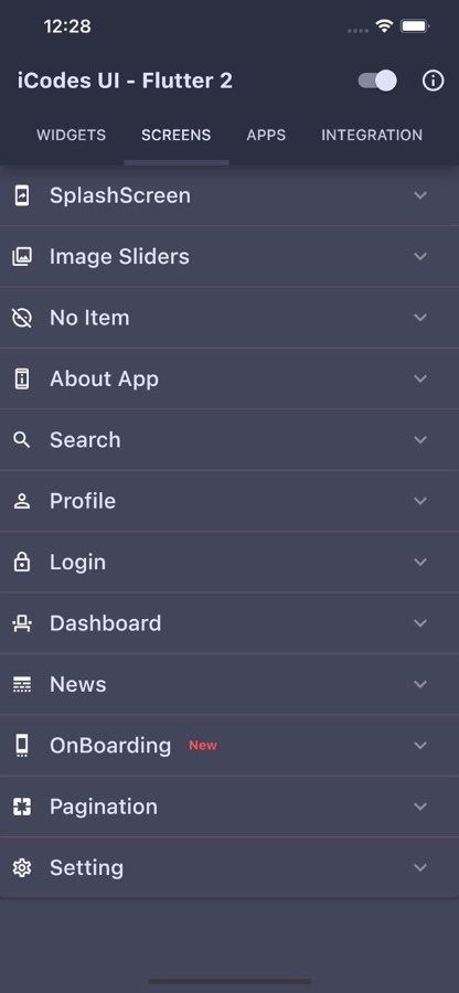 iCodes UI - Flutter by IndoCodes | CodeCanyon